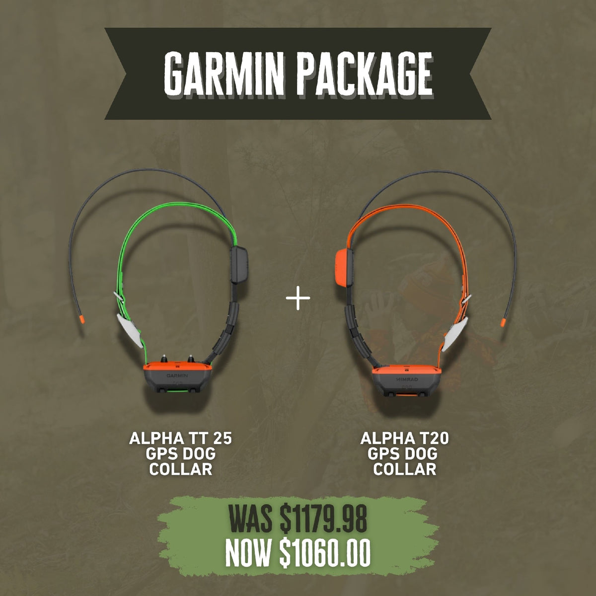 GARMIN PACKAGE - Alpha TT 25 Collar & Alpha T 20 Collar — Bluey's ...