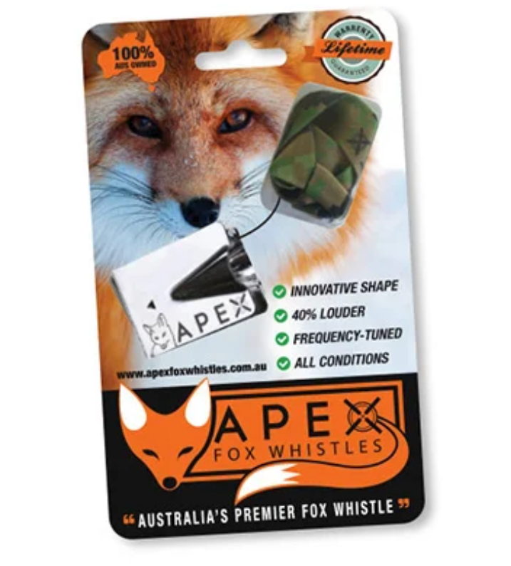 Apex Fox Whistle — Bluey's Hunting & Fishing