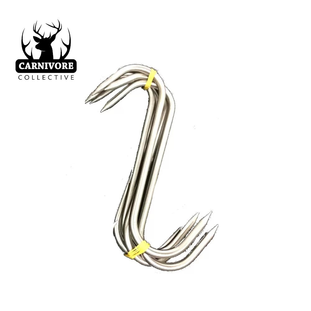 Carnivore Collective S Hooks (10 Pack) — Bluey's Hunting & Fishing